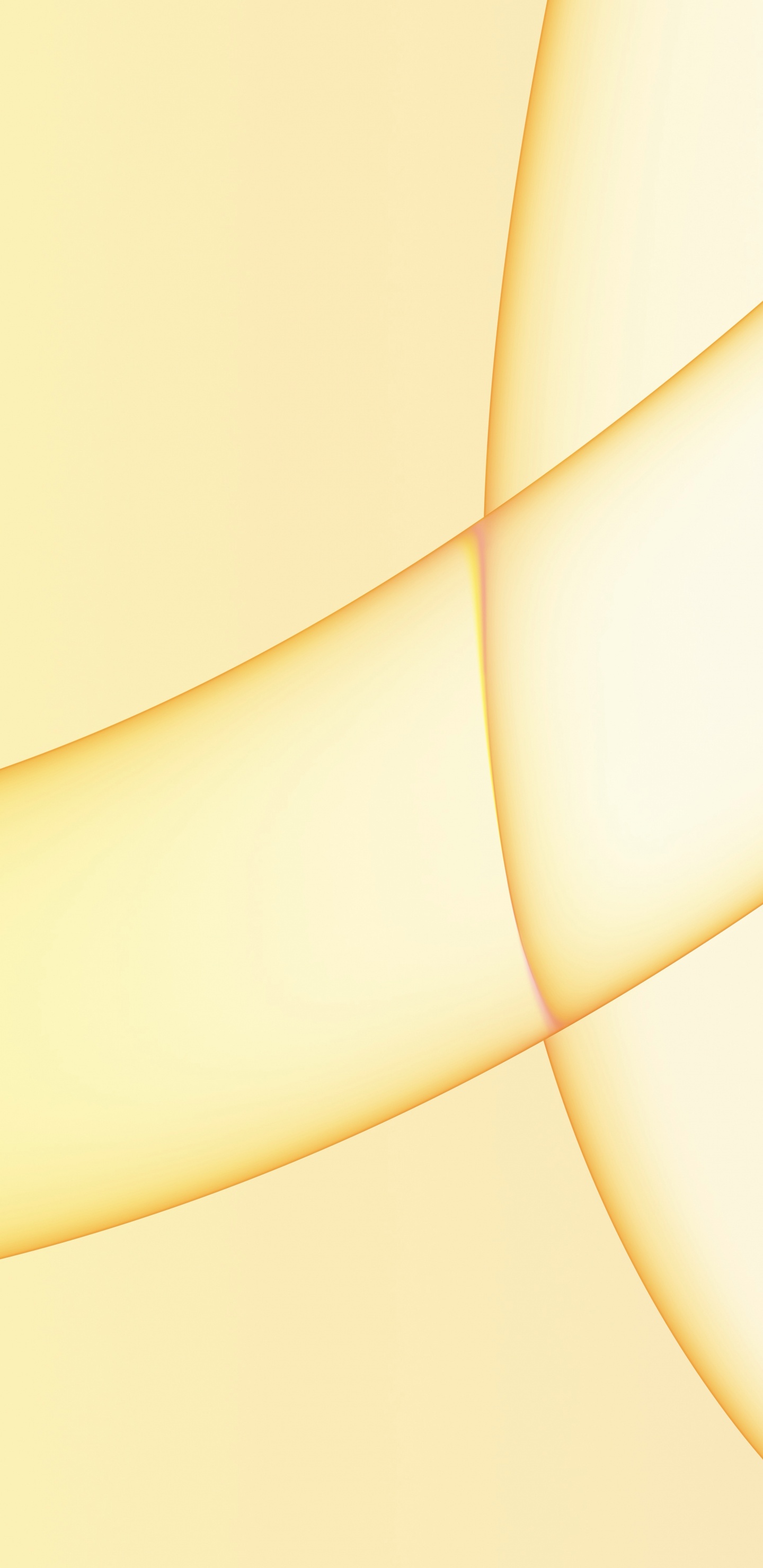 Обои 2021 iMac advertising wallpaper in light yellow for iPad or ...