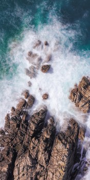 Обои море, вода, гидроресурсы, геология, атмосфера для Samsung Galaxy S8/S8+/S9/S9+/Note 8/Note ...